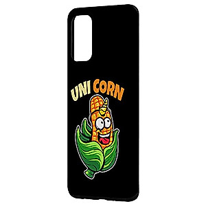 Galaxy S20+ Cool Uni Corn | Funny Maize Magical Horned Horse Joke Gift Case