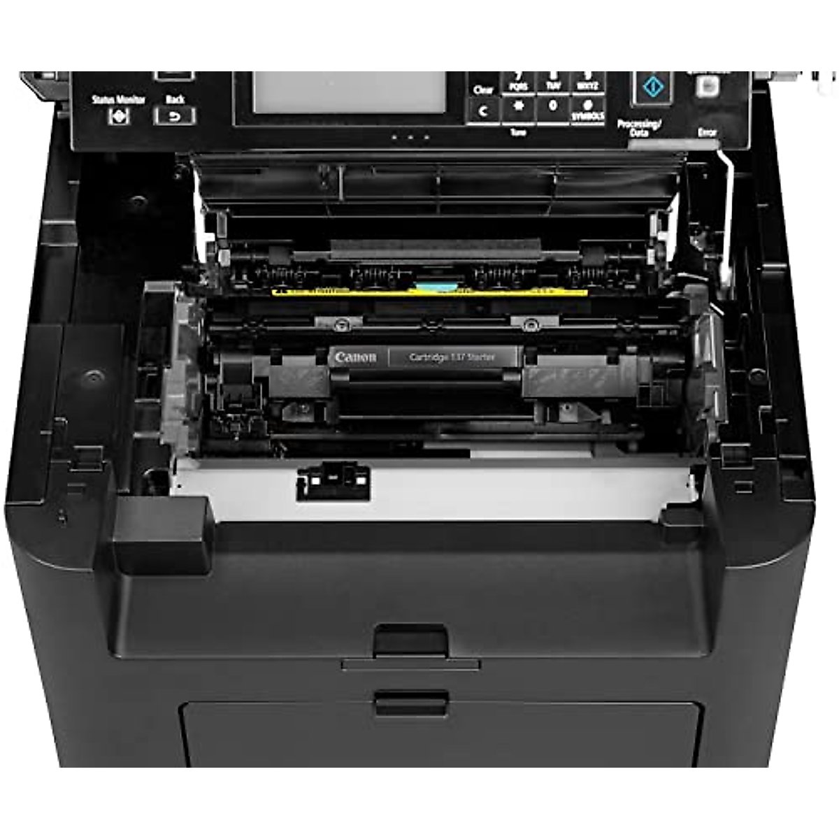 Canon imageCLASS MF236n All-in-One Wired Monochrome Laser Printer with USB and Ethernet Connectivity, Black - Print Scan Copy Fax - 24 ppm, 600 x 600 dpi, 256MB Memory, 35-Sheet ADF