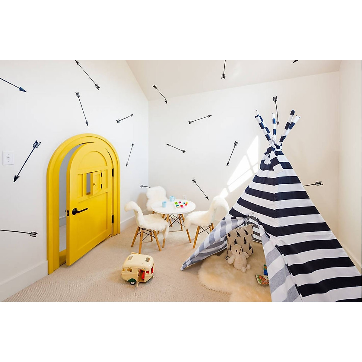 2xhome Kids Size White Round Circle Activity Table with Eiffel Dowel Leg (Round White), Single, Set of 1