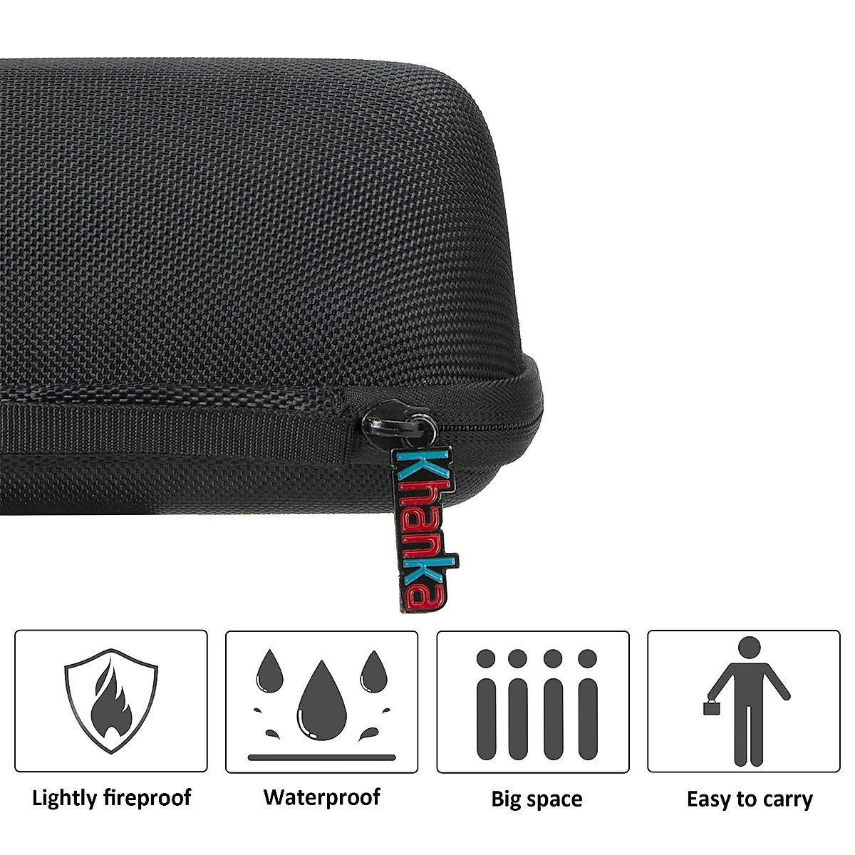 Khanka Hard and Silicone Case Replacement for Sonos Roam Portable Smart Bluetooth Speaker