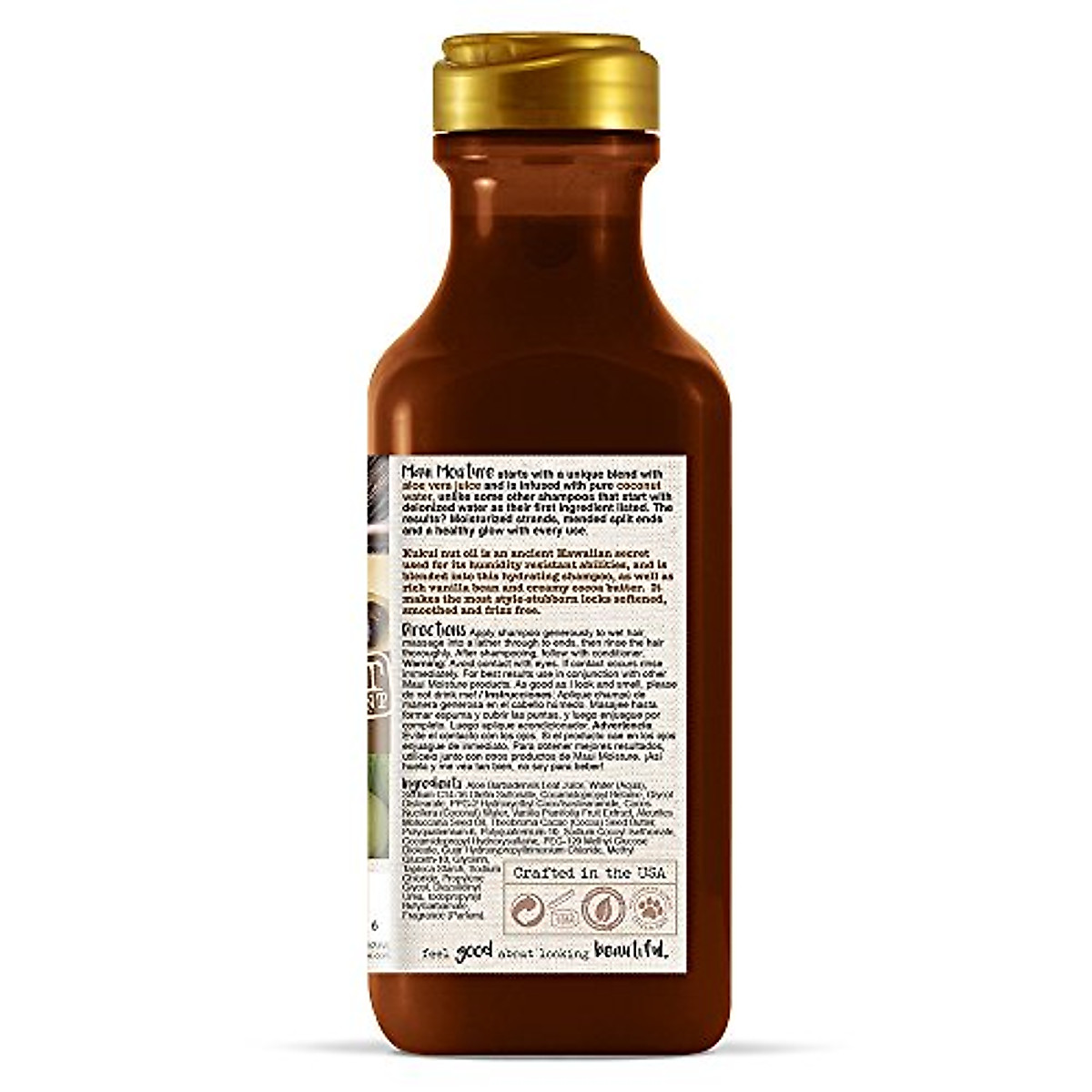 Maui Moisture Smooth & Repair Anti-Frizz Curl Shampoo, vanilla bean 13 Fl Oz