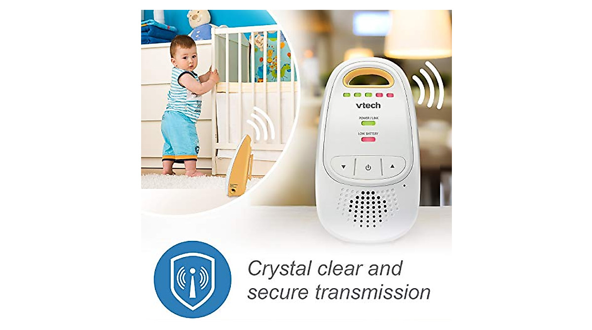 VTech DM111 Baby Monitor - Long Range with Alerts