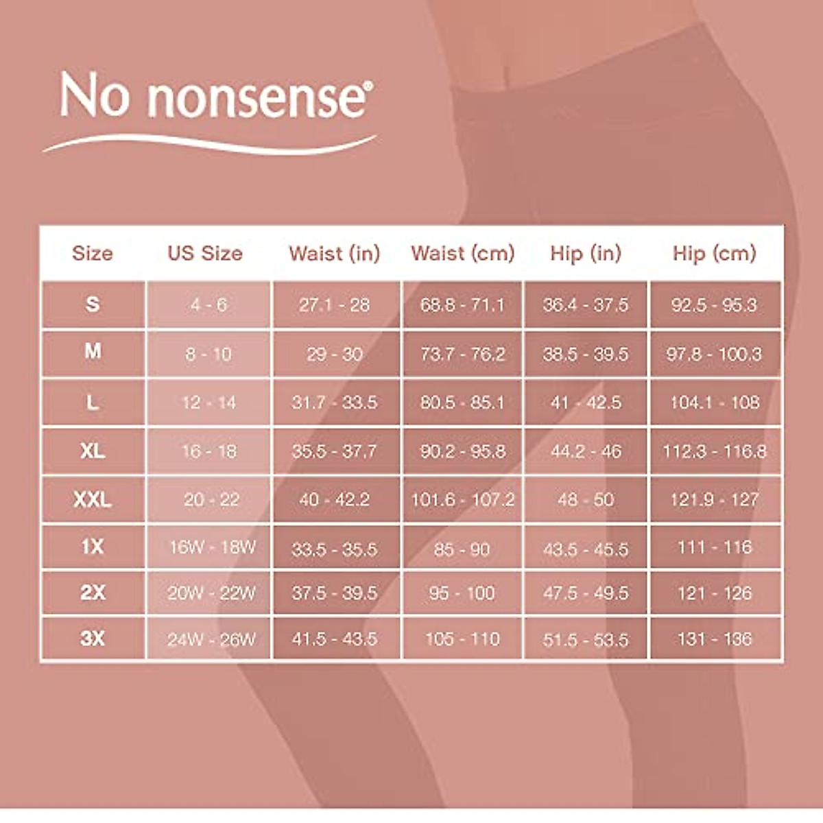 No nonsense Women's Stretch Denim Legging, Dark Denim, Large, NG1720