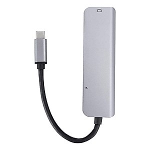 Hub Adapter, Reliable Convenient High Hardness Dock, Practical 5‑in‑1 5Gbps Office Home for Computer Laptop