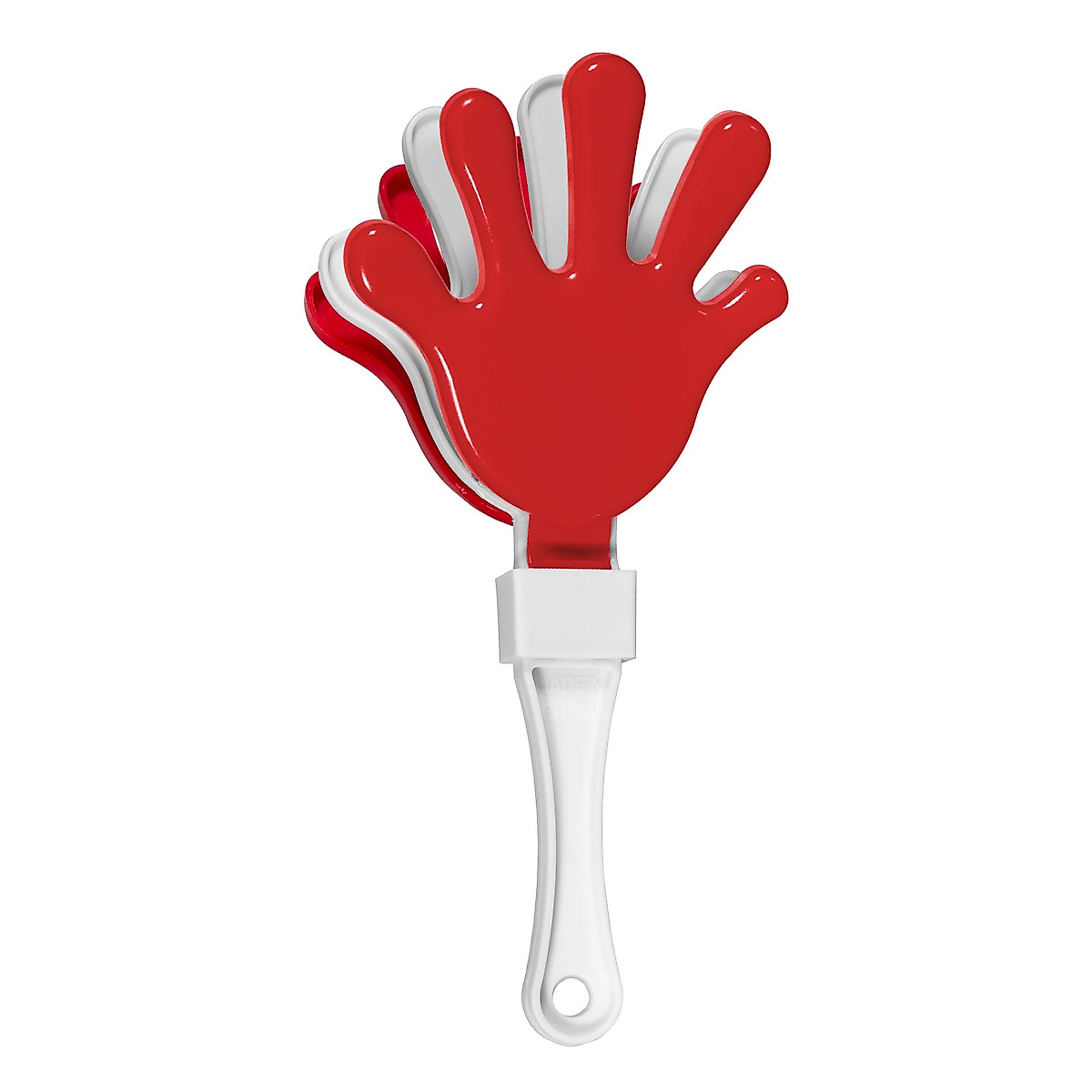 Windy City Novelties 12-Pack 7-Inch Mini Hand Clappers - Bulk Noisemakers for Parties, Celebrations, and Events