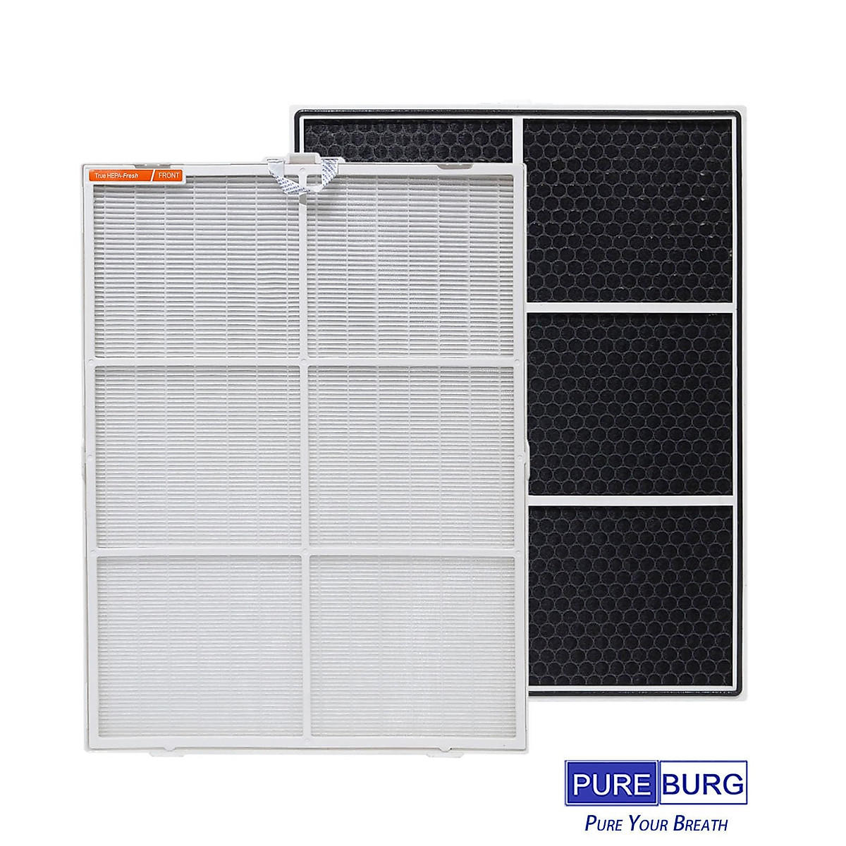PUREBURG Replacement Filter Compatible with Alen BreatheSmart 75i Air Purifier,H13 HEPA 4-Stage Filtration Activated Carbon Fits B7-Fresh, B7-MP-Pet & B7-Pure