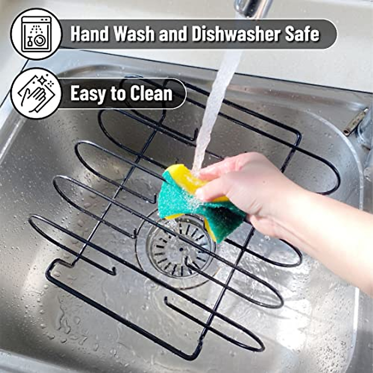 UNCO- Stainless Steel Rib Rack, Holds Up to 4 Full Racks of Ribs, Rib Rack for Smoking, Smoker Rack, Rib Racks for Grilling and Smoking, Nonstick Rib Rack, Bbq Rib Rack, Rib Rack Smoker, Rib Stand