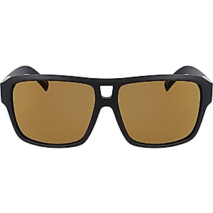 Dragon Mens The Jam Sunglasses - Matte Black Frame | LL Copper Ion Lens