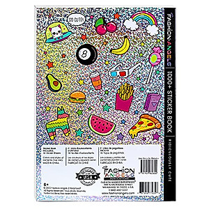 Fashion Angels 1000+ Ridiculously Cute Stickers for Kids - Fun Craft Stickers for Scrapbooks, Planners, Gifts and Rewards, 40-Page Sticker Book for Kids Ages 6+ and Up