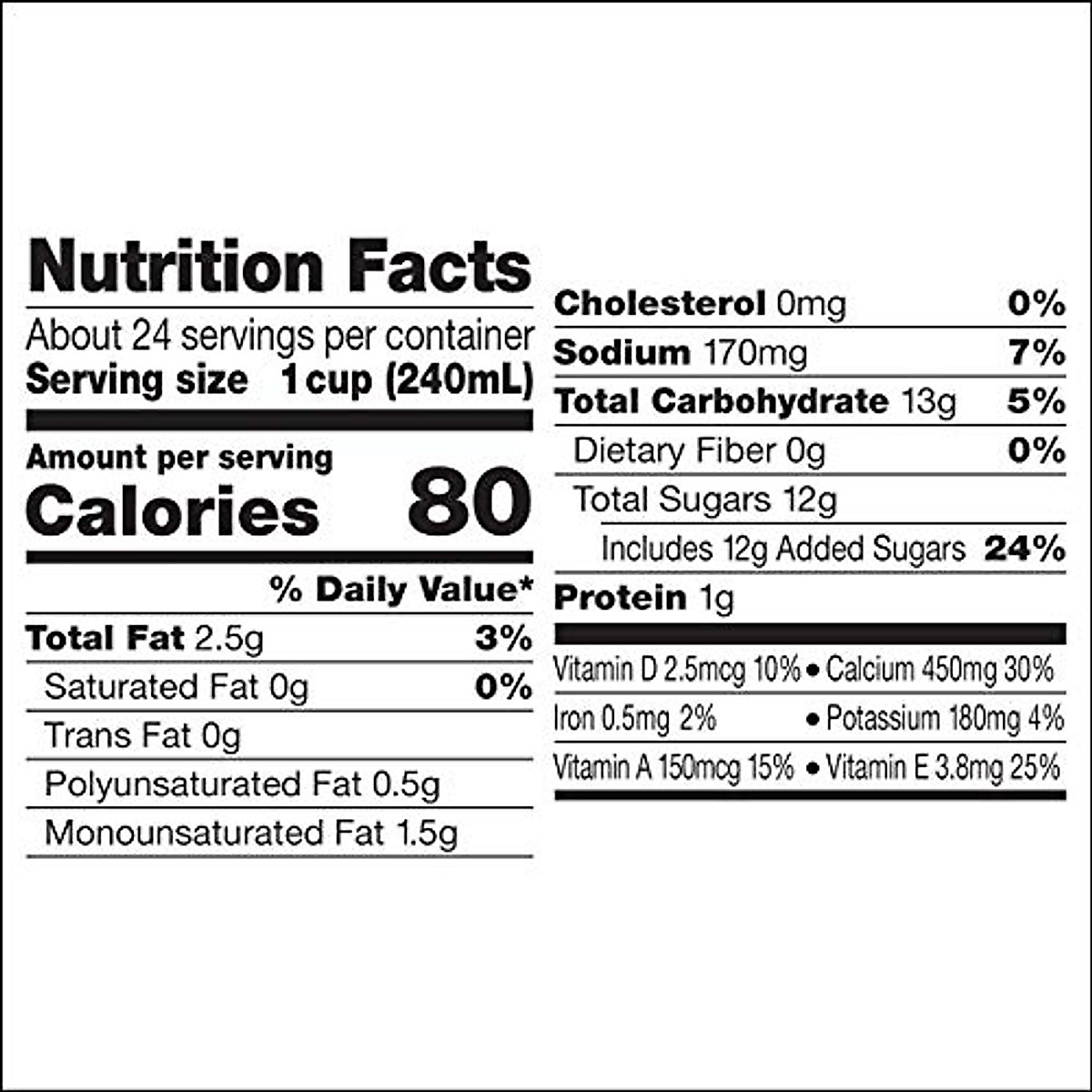 Silk Shelf-Stable Almond Milk, Vanilla, Dairy-Free, Vegan, Non-GMO Project Verified, 1 Quart (Pack of 6)