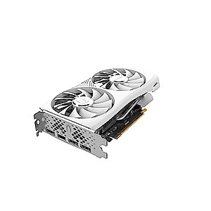 Zotac Gaming GeForce RTX 4060 8GB Twin Edge OC White Edition DLSS 3 8GB GDDR6 128-bit 17 Gbps PCIE 4.0 Compact Gaming Graphics Card, Spectra RGB Lighting, ZT-D40600Q-10M