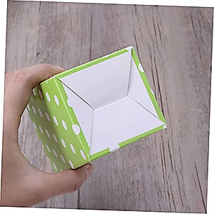 ULTECHNOVO 36pcs Popcorn Boxes Popcorn Cartons Popcorn Holder Popcorn Case Container Polka Dot Popcorn Boxes Popcorn Containers