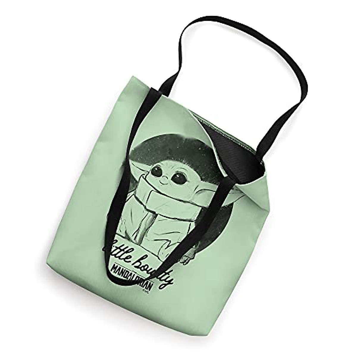 Star Wars: The Mandalorian The Child Little Bounty Sketch Tote Bag