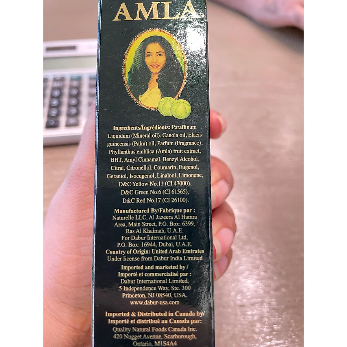 Dabur Amla Hair Oil - Indian Natural Hair Care for Beautiful, Healthy and Moisturized Hair and Scalp (200ml)