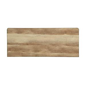 Acme Itzel 4-Tier Metal Frame Bookshelf in Sandy Gray and Oak