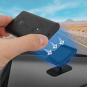 YiePhiot 3M Tape Magnetic Car Mount Compatible with Echo Auto, Car Accessories, Auto Mount pad Stick to Flat or Oblique Car face with 3M Tape, Universal Dashboard Car Mount