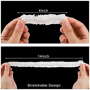 SOUJOY 600 Pieces Elastic Food Bowl Covers, Plastic Fresh Keeping Bags, Stretch Adjustable Wrap Food Storage Lids, Seal Bags Leftover And Meal Prep