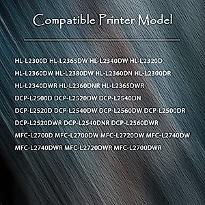 TG Imaging (Toner + Drum) Compatible TN660 Toner Cartridge and DR630 Drum Unit Replacement for Brother HL-L2300D HL-L2315DW HL-L2360DW MFC-L2680W MFC-L2720DW MFC-L2740DW Toner Printer