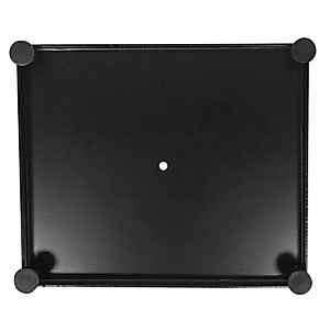 Rockville Pair RS29B 29" Steel Bookshelf Speaker and Studio Monitor Stands-Black V2