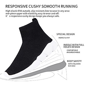 WXQ Men's Fashion Sneakers - Lightweight Breathable Walking Shoes Running Shoes Mesh Workout Casual Sports Shoes