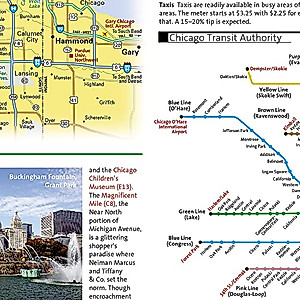 Chicago Map (National Geographic Destination City Map)