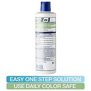 Mane N Tail Daily Control 2 in 1 Anti-Dandruff Shampoo and Conditioner, 12 Ounce