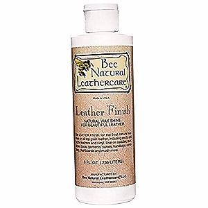 Bee Natural Leather Finish, 8 oz, Neutral