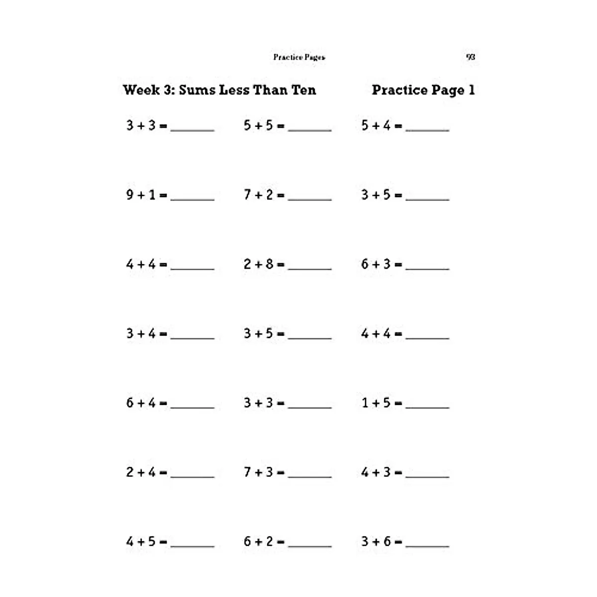 Addition Facts that Stick: Help Your Child Master the Addition Facts for Good in Just Six Weeks