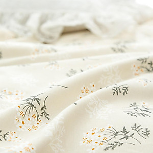 JETAYU Floarl Duvet Cover Twin, Luxury Microfiber Floarl Bedding Set Twin, 3 Pieces Twin Duvet Covers Floral, 1 Duvet Cover and 2 Pillowcases with Zipper Closure, Breathable Easy Care (Floarl, Twin)