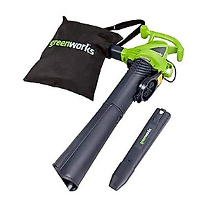 Greenworks 12 Amp 2-Speed (230 MPH / 375 CFM) Blower / Vacuum