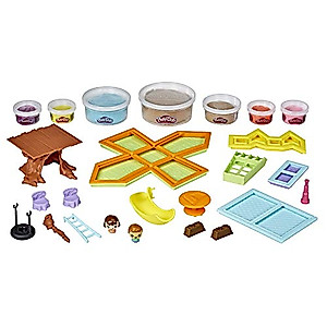 Play-Doh Builder Treehouse Toy Building Kit for Kids 5 Years and Up with 7 Non-Toxic Colors - Easy to Build DIY Craft Set (Amazon Exclusive)