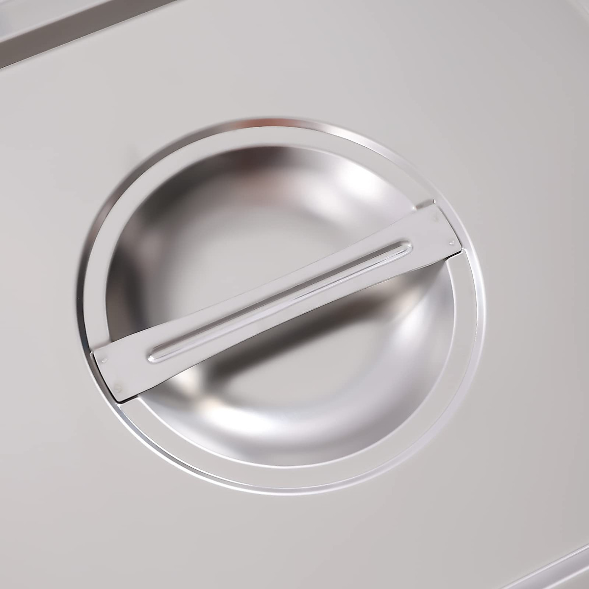 9L Electric Chafing Dish Buffet Stainless Steel Warmers Trays Server Chafer Digital Display for Catering(Black)