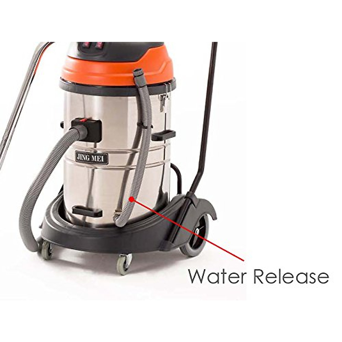 Farag Janitorial Industrial Vacuum Cleaner Wet/Dry - 2 Motors - 21 Gallon JM773