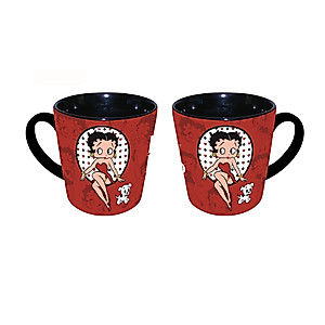 Betty Boop Mug Red Silhouette