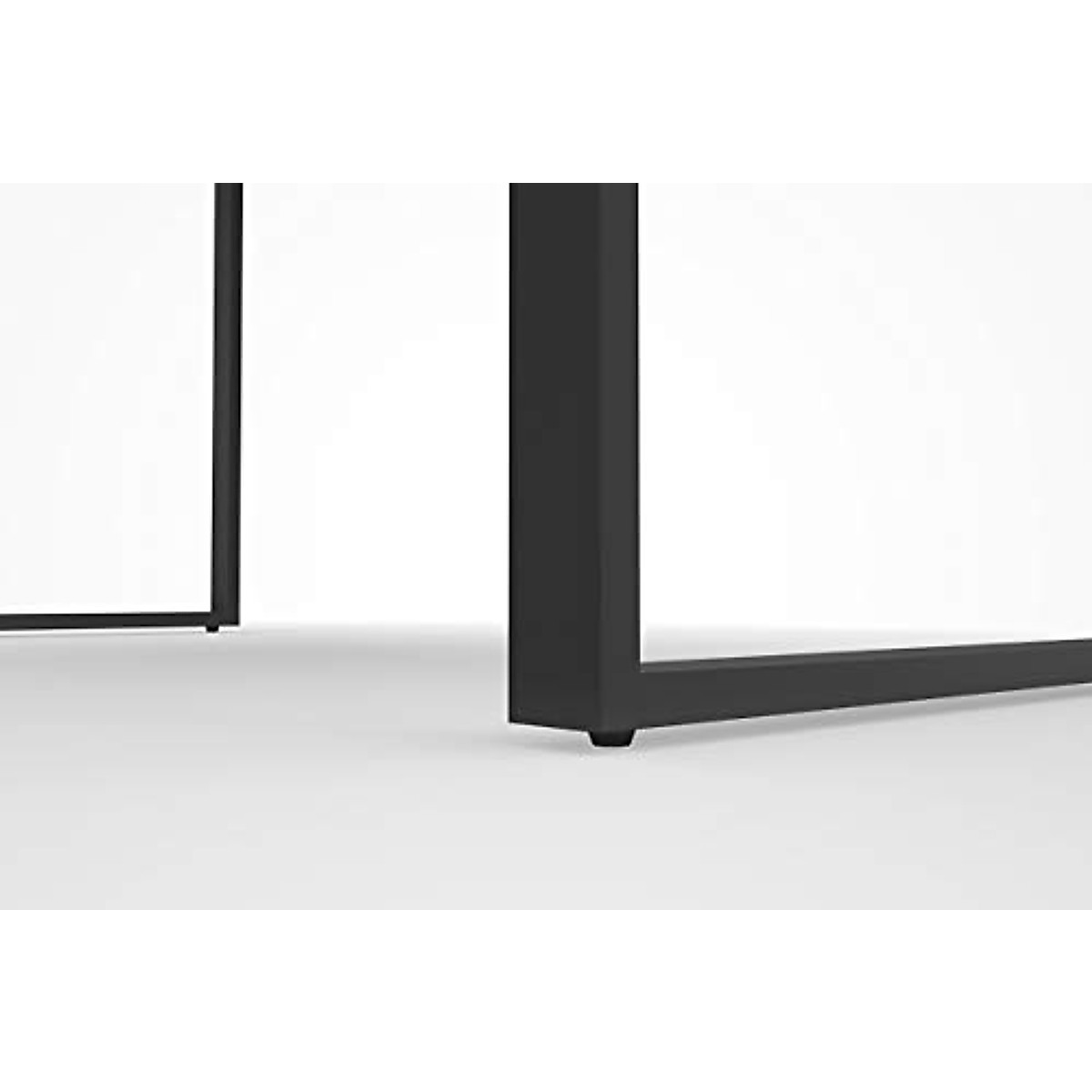 HON Basyx Commercial-Grade Executive Desk, 55", Gray