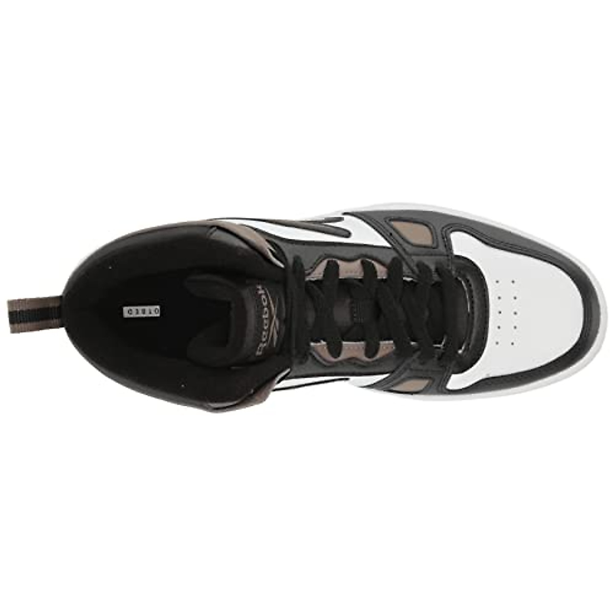 Reebok Unisex Resonator Mid Running Shoe, White/Black/Trek Grey, 12 US Men