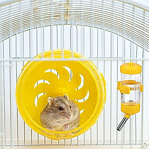 4 Pieces Guinea Pig Water Bottle 2.7 oz Small Animal Water Dispenser for Cage No Drip Hanging Hamster Water Bottle for Small Pet Ferret Hedgehog Hamster Chinchilla