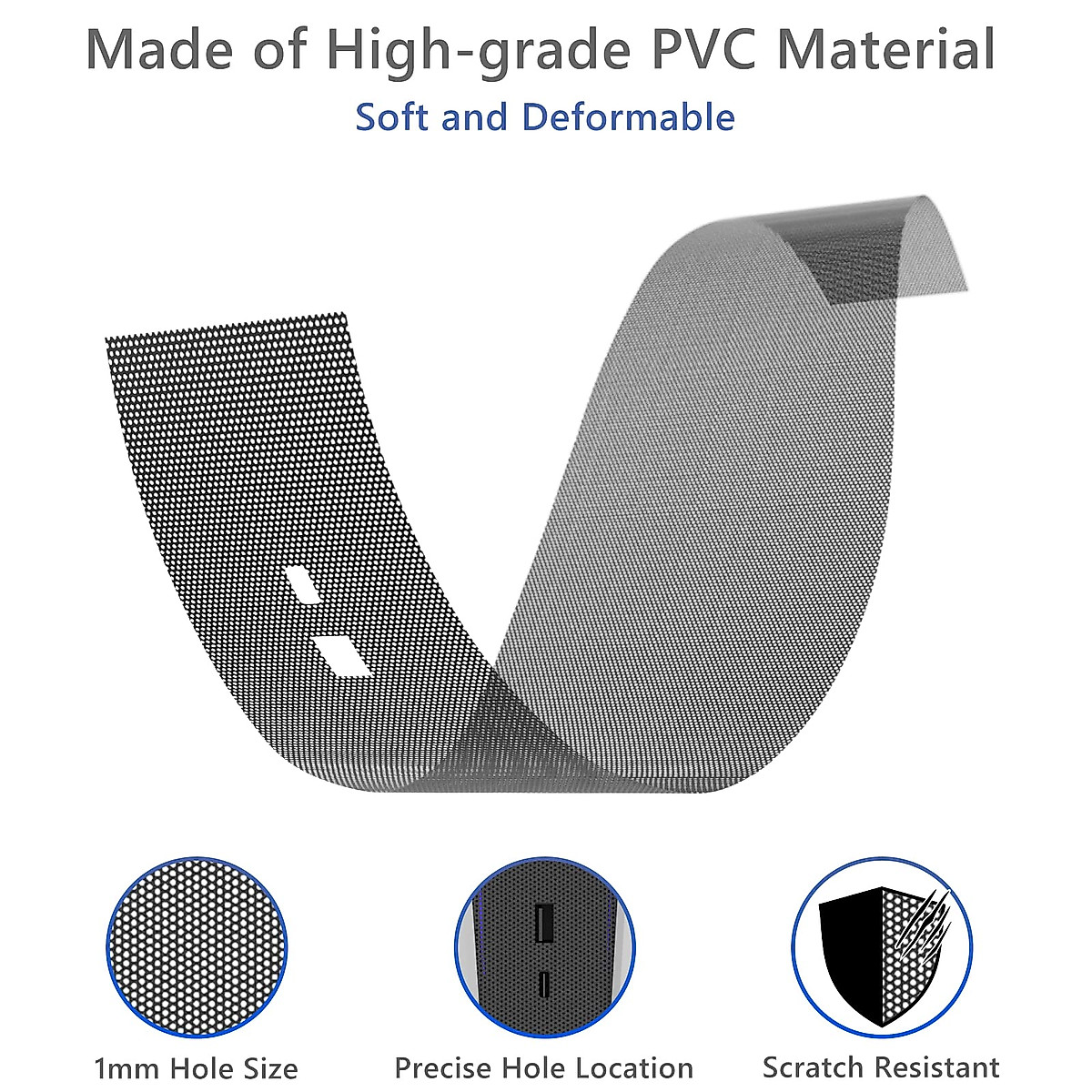 Dust Cover Net for PS5 Console, PS5 Heatsink Barrier Pets Hair Anti-dust Cover Dustproof for Playstation 5 Optical Drive Version/Digital Version Game Console Accessories.(Black)…