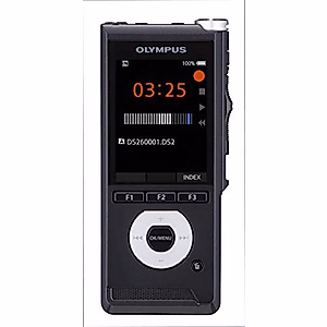 Olympus DS-2600 Digital Voice Recorder with Docking Station, Rechargeable Batteries, Case & Olympus Dictation Software