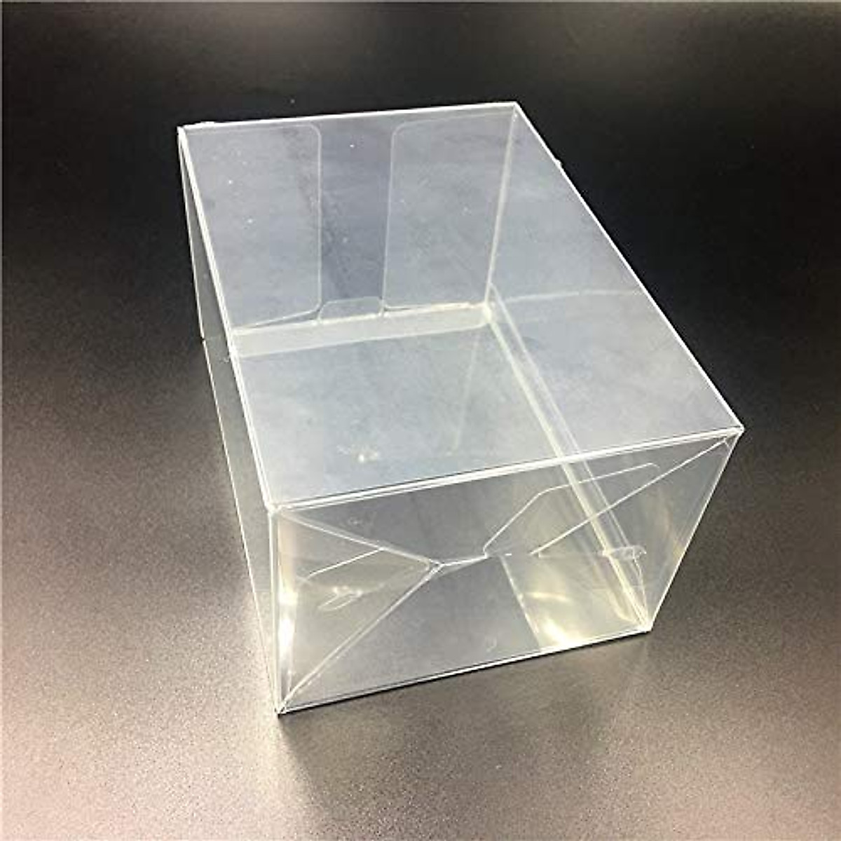 PUDXLRE VERSAINSECT oose Clear Plastic Strong Pop Protectors Compatible with 4-inch Funko Pop Figures, Crystal Clear, Auto-Locking Tab and Heavy Duty Acid Free w/Protective Film (20 Pack)