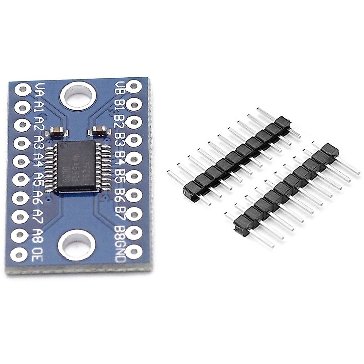 HiLetgo 5pcs TXS0108E High Speed Full Duplex 8 Way 8 Channel Level Conversion Module 8-Bit 8 CH Logic Level Bi-Directional Converter Module