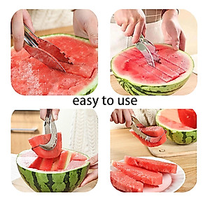 Hanwin Watermelon Cutter, Watermelon Slicer, Watermelon Cutter Slicer Tool, Watermelon Knife, Watermelon Slicer Cutter Tool