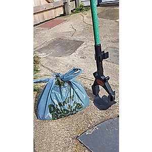 HEAVY Dootie Bags® VERY LARGE Dog and Cat Waste Poop Bags. 100 Count Strong Multi-Use, Leakproof with EZ Tie Handles and Gussets. Made with Corn Starch. Fits GoGo Stik and Swivel Bin Pooper Scoopers.