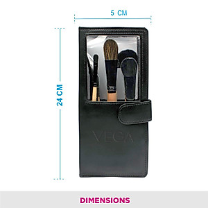 Set of 9 Vega Make-Up-Brushes EVS-09