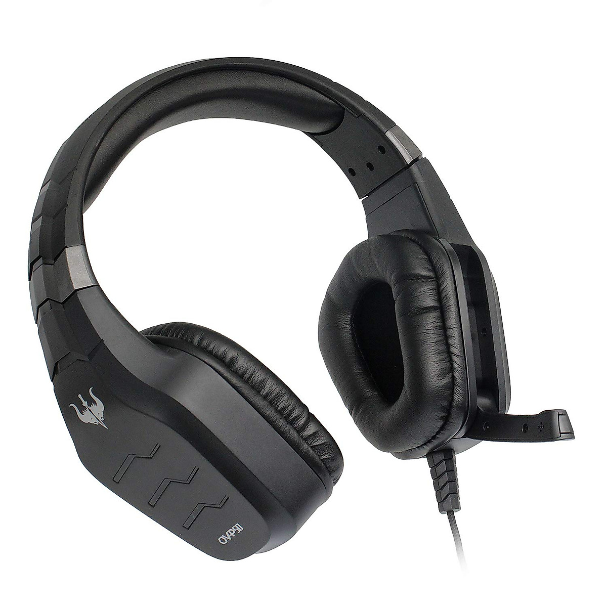 HUIJIN P50 Wired Gaming Headset Headphones 3.5 mm Jack with Adjustable Microphone Noise Cancelling Headphone for Ps4，Mobile Phone,iPod and Tablet