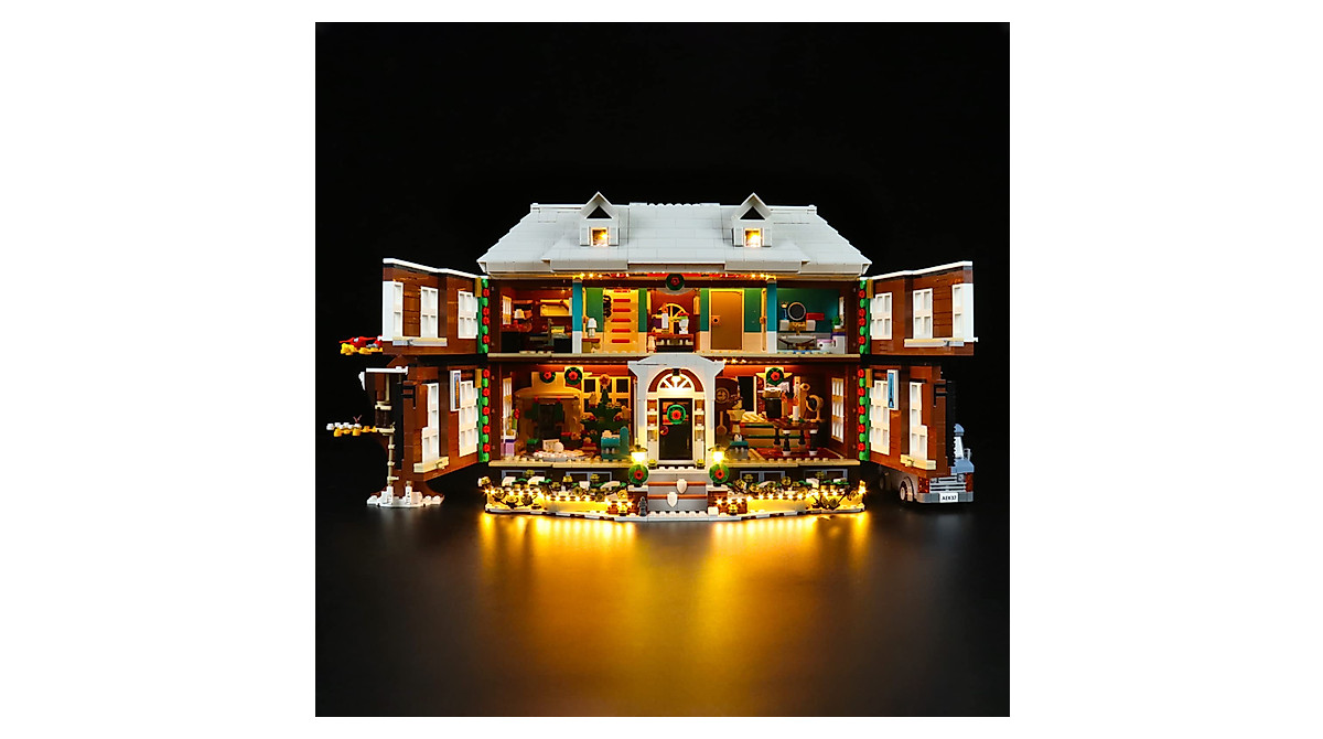 Bourvill LED Lights Kit for Lego Ideas Home Alone 21330 - Lights Set ...