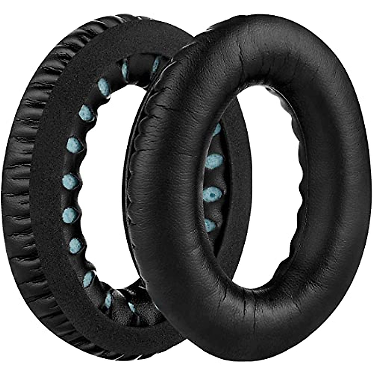 Geekria QuickFit Replacement Ear Pads for Bose QuietComfort 25, QC25, SoundLink Around Ear Headphones Ear Cushions, Headset Earpads, Ear Cups Cover Repair Parts (Black)
