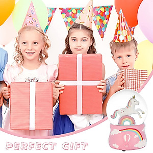 Musical Snow Globe for Kids, Unicorn Snow Globes for Girls, 2021 Snowglobes for Women with Glitter, 100MM Water Globe Collectibles, Birthday Gift for Adults