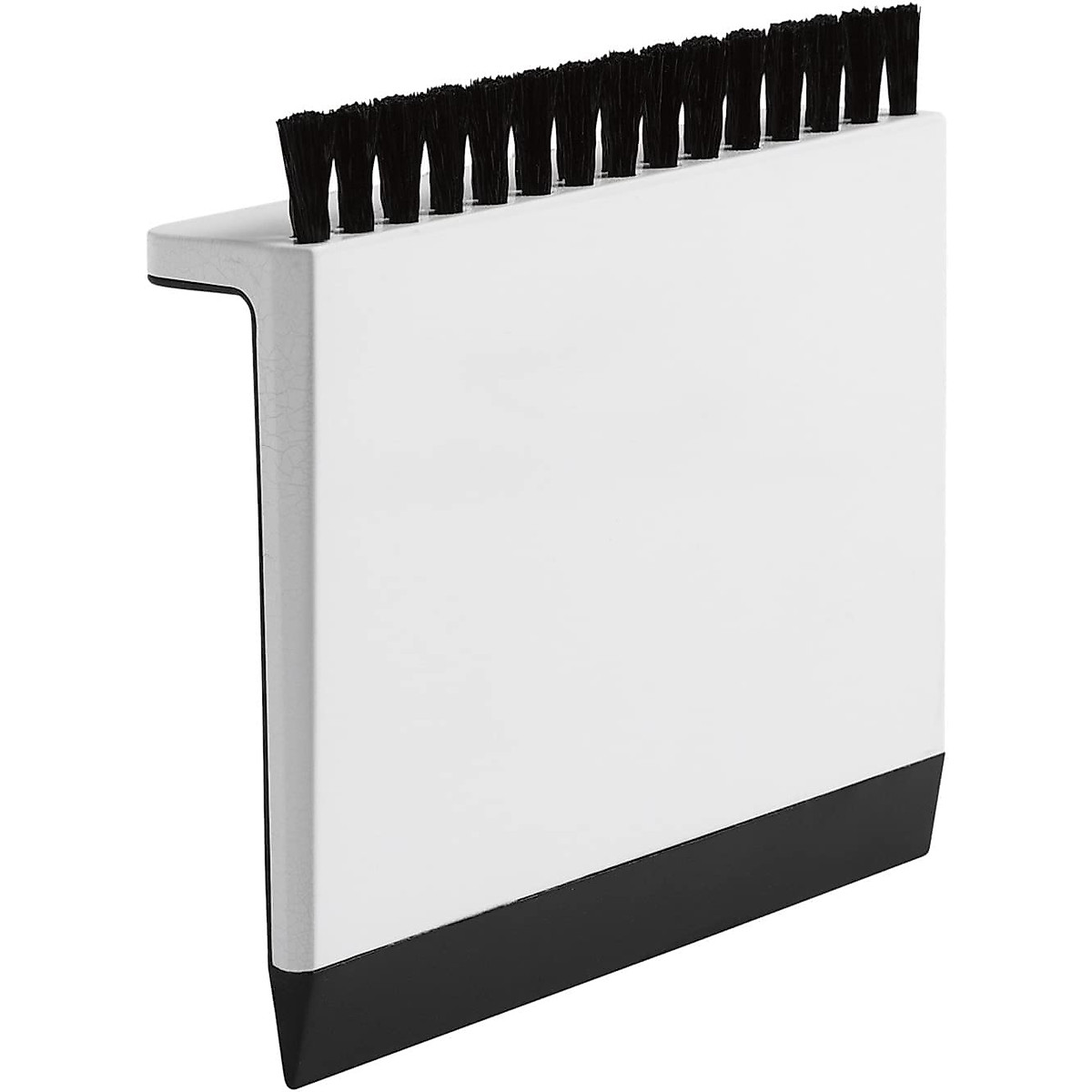 KOHLER Kitchen Sink Squeegee and Countertop Brush, Multi-Purpose, Cleans Wet and Dry Spills, Dishwasher Safe, White