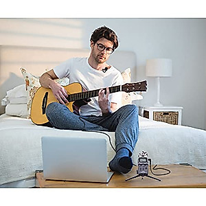 weishan Lav Microphone Replacement for Zoom H6 H4N H1N H1 Pro H5 H2N, TASCAM DR-05X DR-07X DR-05 Portable Recorder - 3.5mm Lavalier Mic 12ft